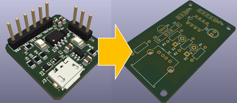 製作例「SMDデータから半田付基板を作る」 - KiCadの達人