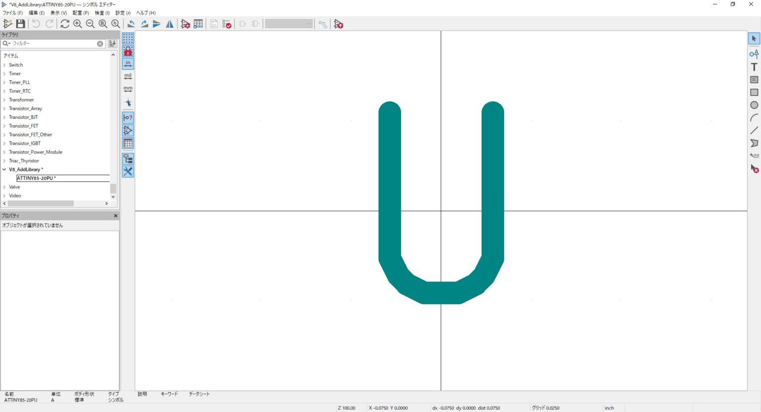 Mari kita coba menggunakan Editor Simbol (Ver.8) - KiCad Master